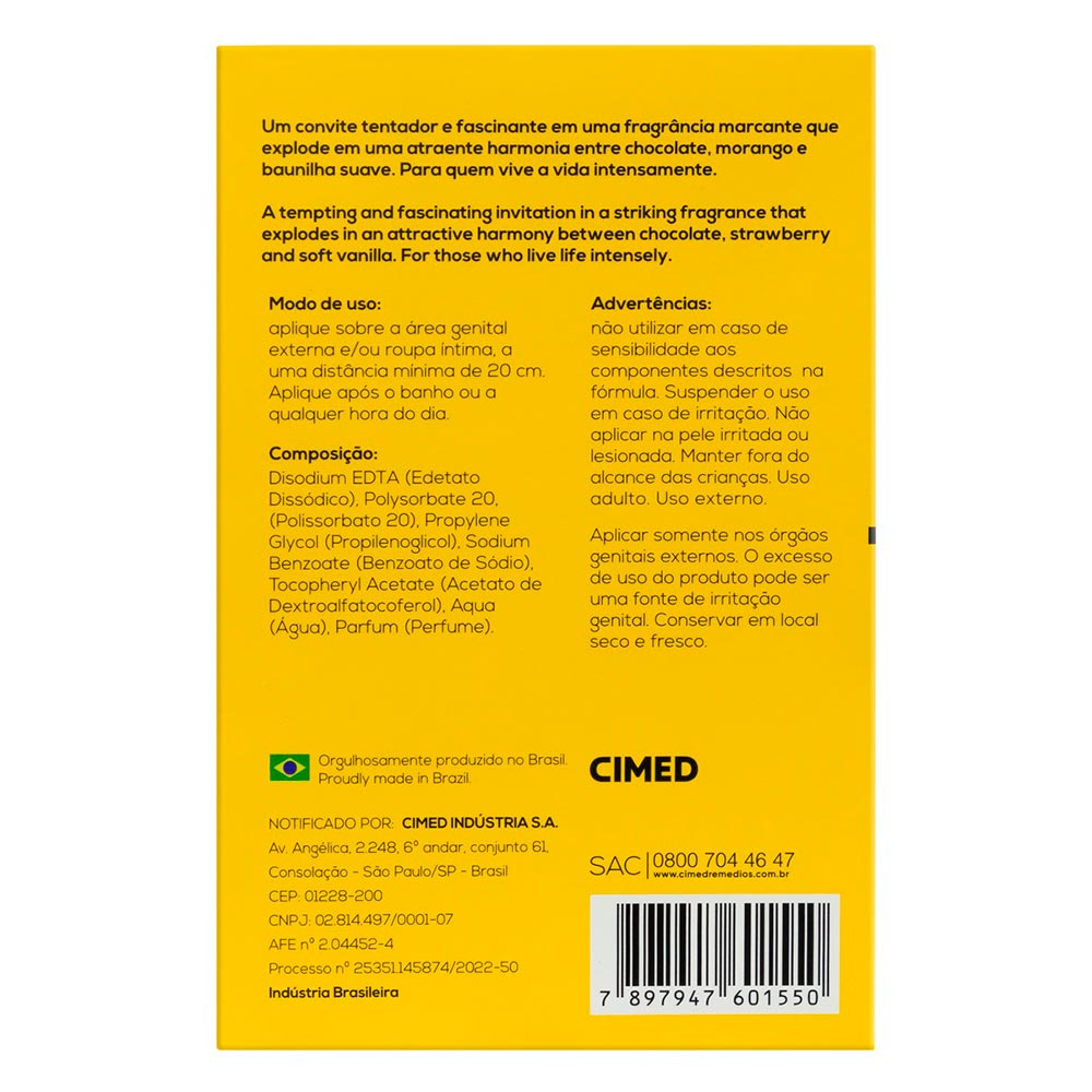 Deo Colônia Íntima Puzzy By Anitta Preparada 25ml - Drogaria Sao Paulo