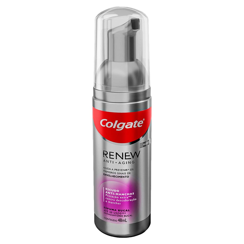Espuma Bucal Colgate Renew Anti-Aging 48ml - Drogaria Sao Paulo