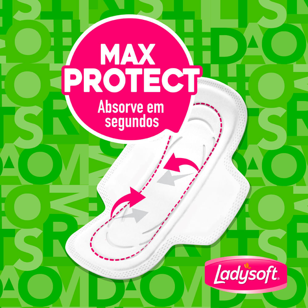 Absorvente Ladysoft Normal Suave Com Abas 16 Unidades - Drogaria Sao Paulo