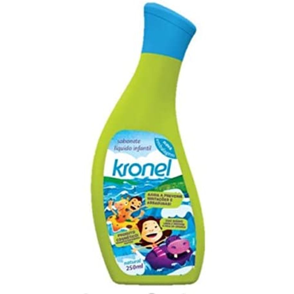 Kronel Sabonete Líquido Infantil Frasco com 250ml - Drogaria Sao Paulo