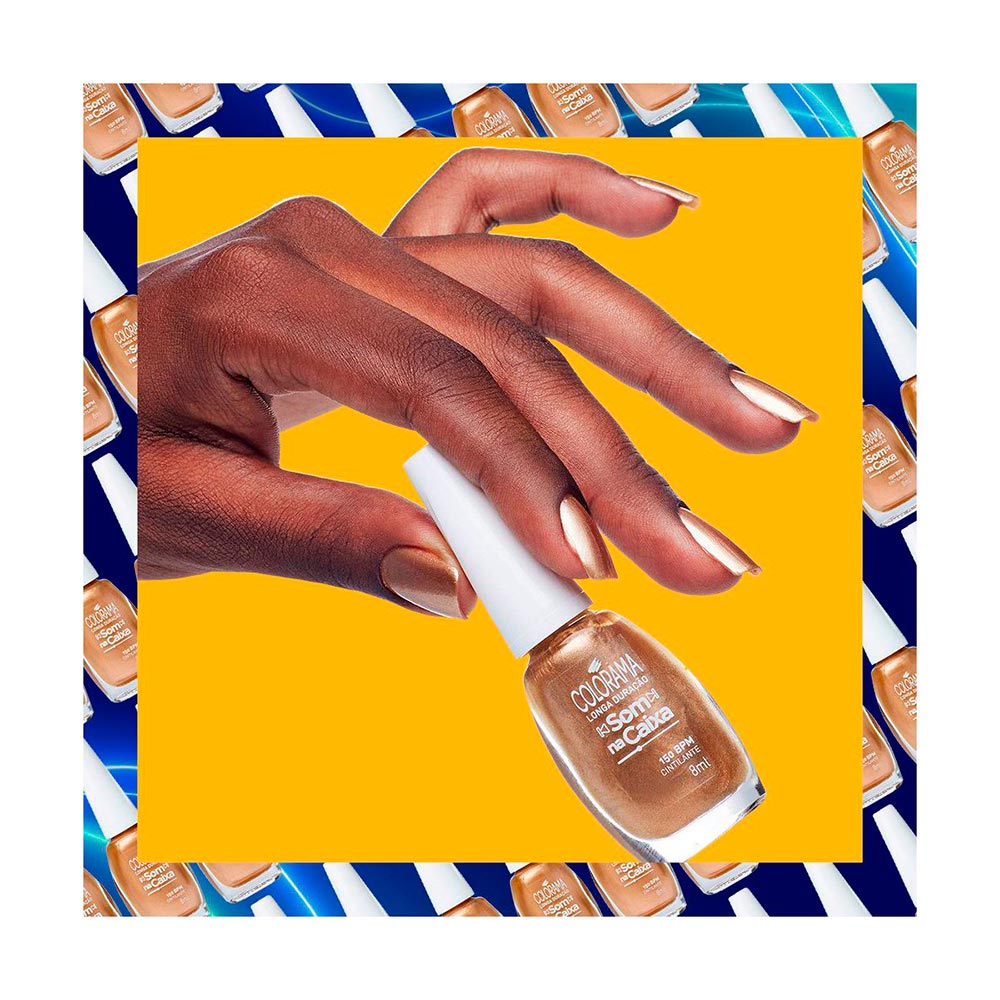 Esmalte Colorama Coleção Som na Caixa 150BPM Cintilante 8ml - Drogaria ...