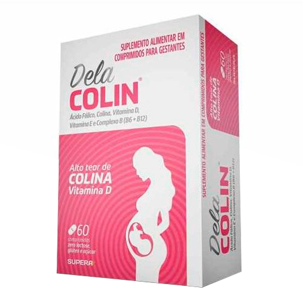 Dela Colin Supera 60 Comprimidos - Drogaria Sao Paulo