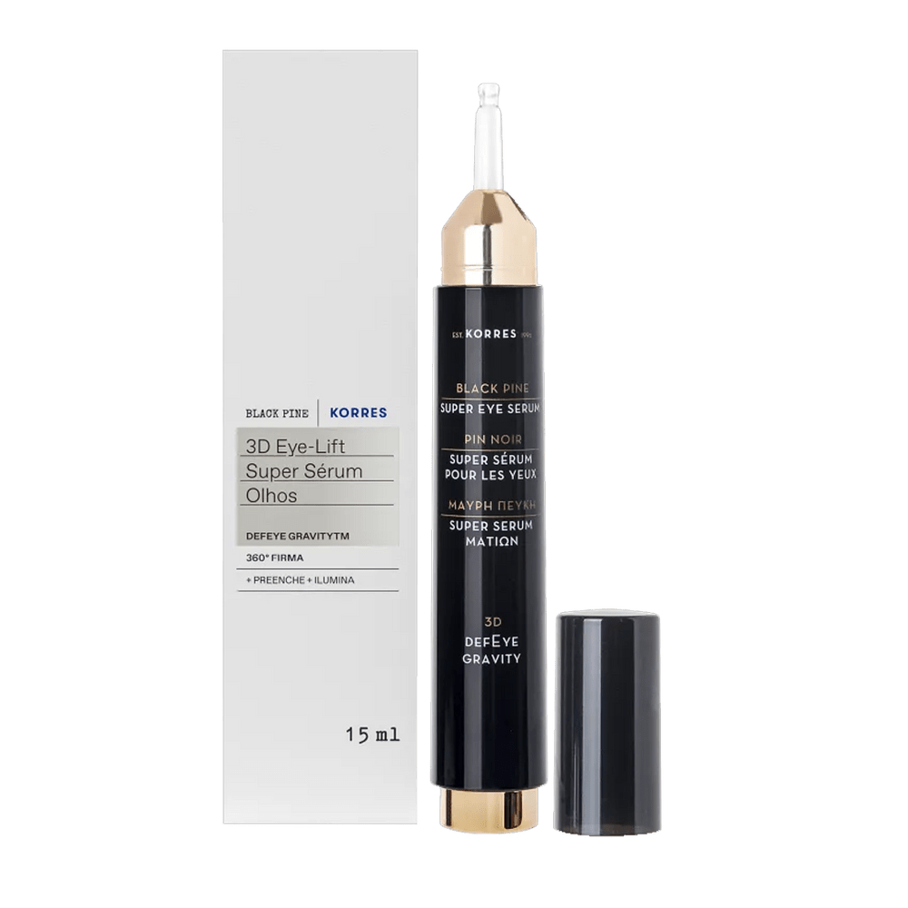 Korres Black Pine 3D Eye-Lift Super - Sérum para Olhos 15ml - Drogaria ...