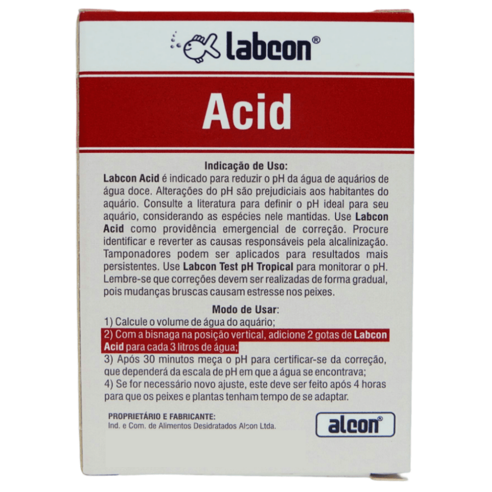 Alcon Labcon Acidificante Acid 15ml - Drogaria Sao Paulo