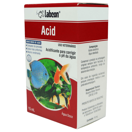 Alcon Labcon Acidificante Acid 15ml - Drogaria Sao Paulo