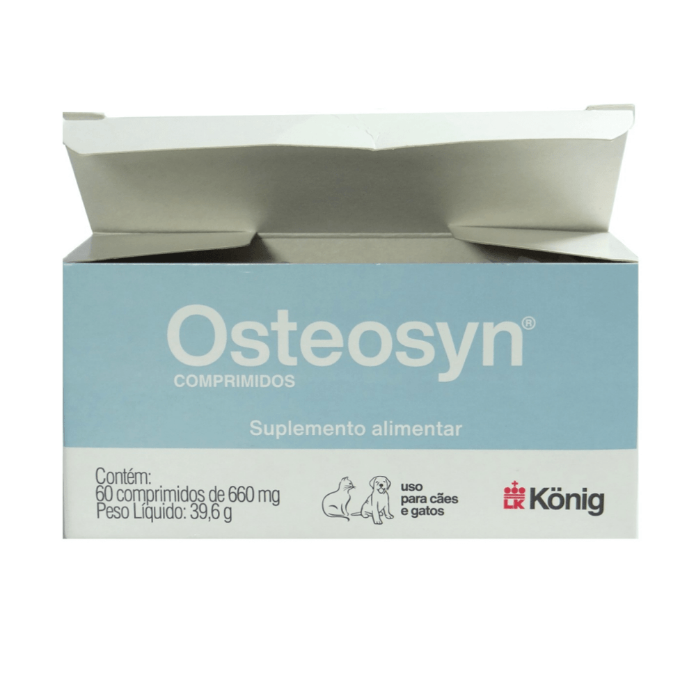Suplemento Alimentar Osteosyn König 660mg p/ Cães Pequenos e Médios c ...