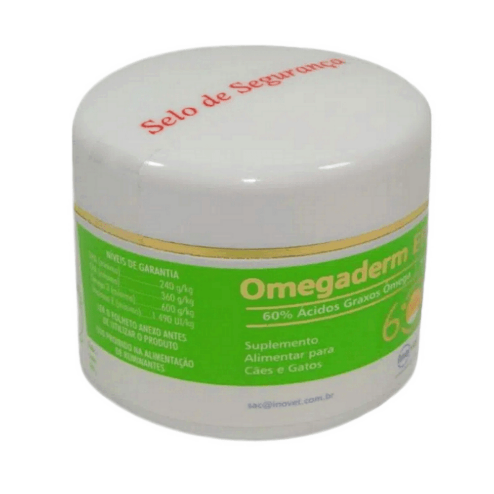 Omegaderm EPA & DHA 60 Suplemento para Cães e Gatos 500mg C/ 30 ...