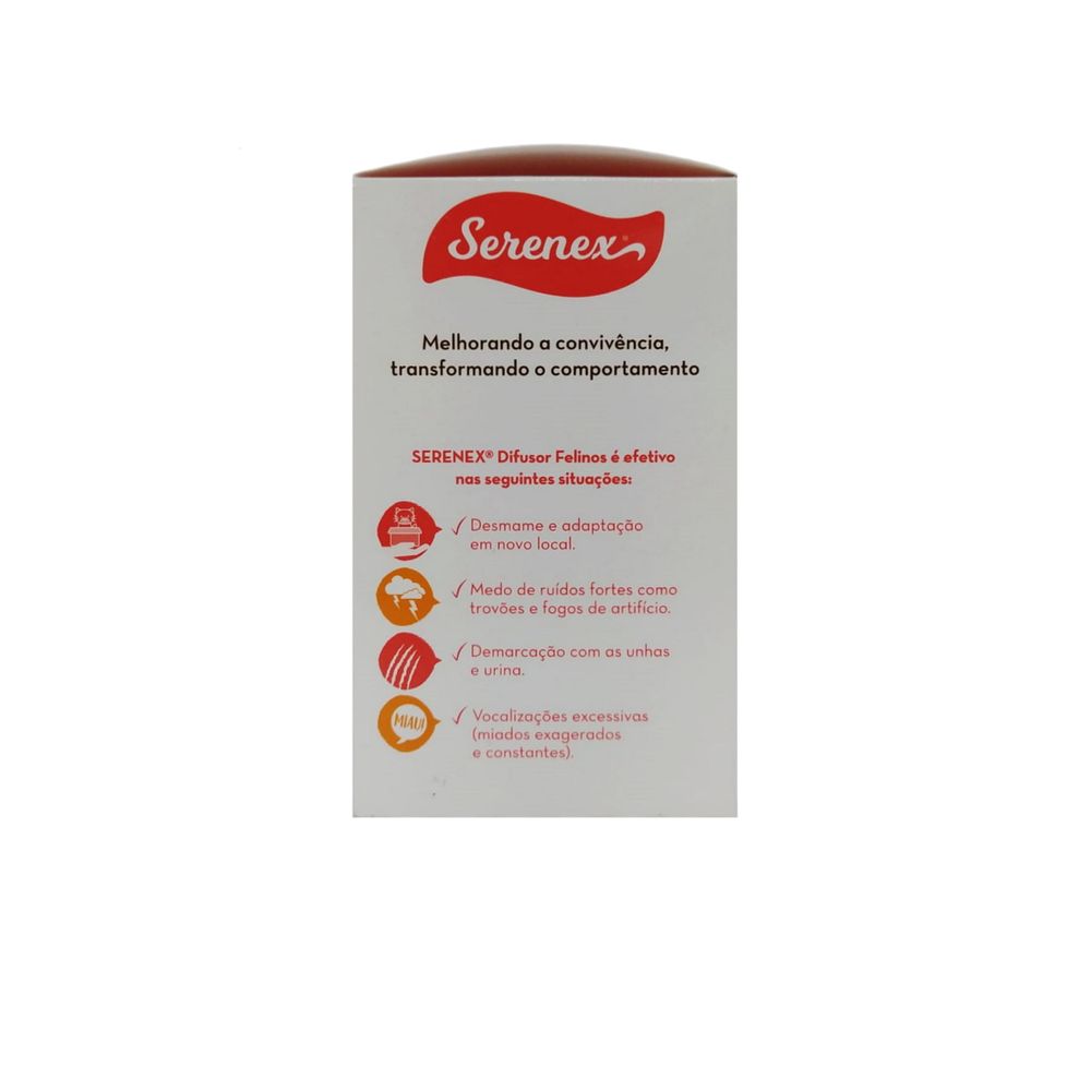Serenex Difusor - Aparelho Elétrico + Refil 42ml P/ Gatos - Konig - Drogaria Sao Paulo
