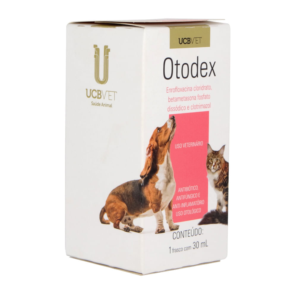 Anti-Inflamatório Otodex UCBVET 30ml - Drogaria Sao Paulo