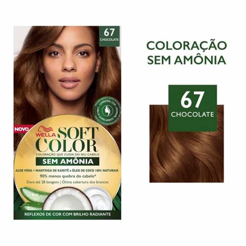 Kit Tonalizante Soft Color Chocolate - 67 - Drogaria Sao Paulo