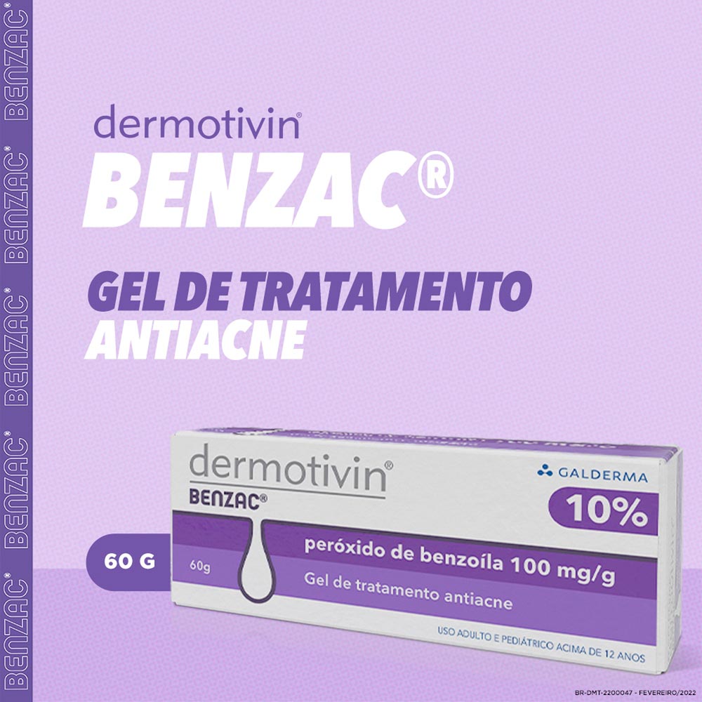 Benzac AC gel 10% 60g - Drogaria Sao Paulo