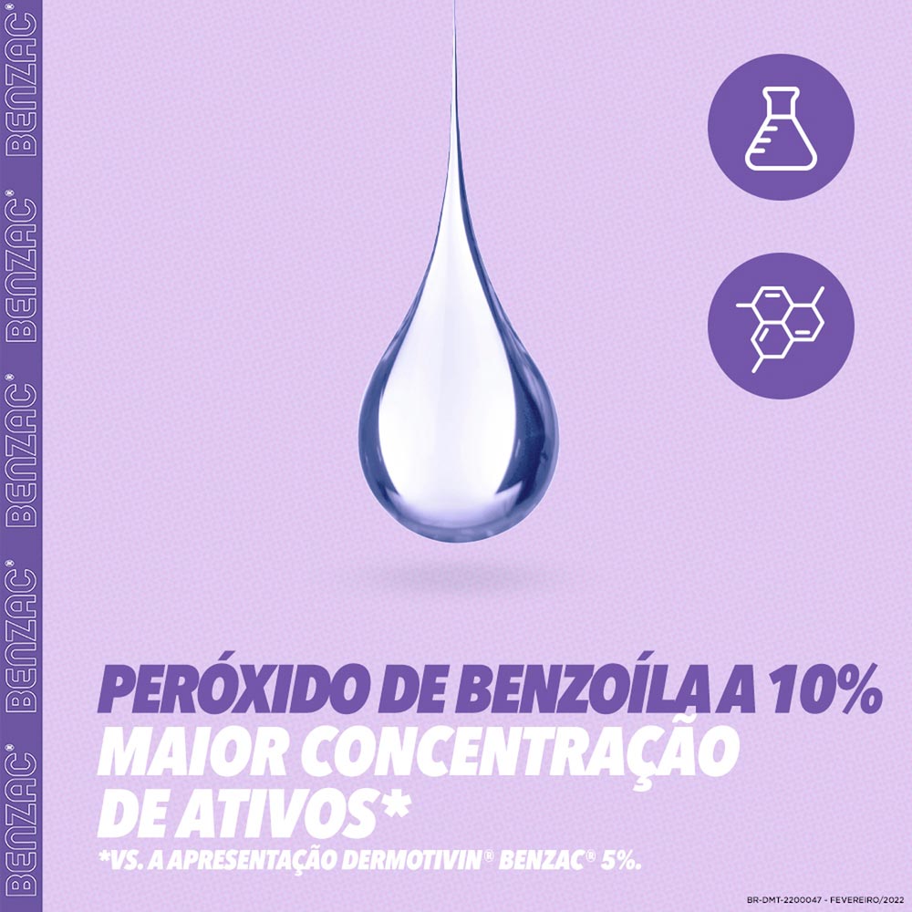 Benzac AC gel 10% 60g - Drogaria Sao Paulo