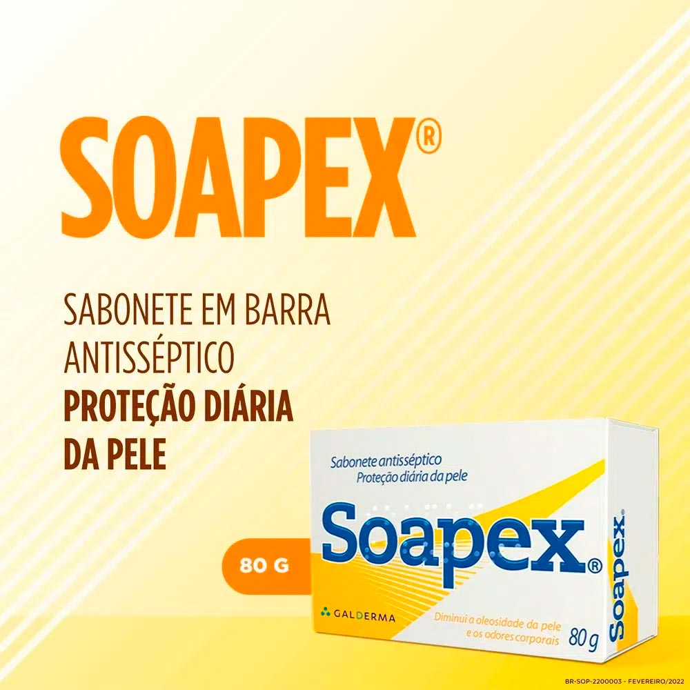 Sabonete Soapex 80g - Drogaria Sao Paulo