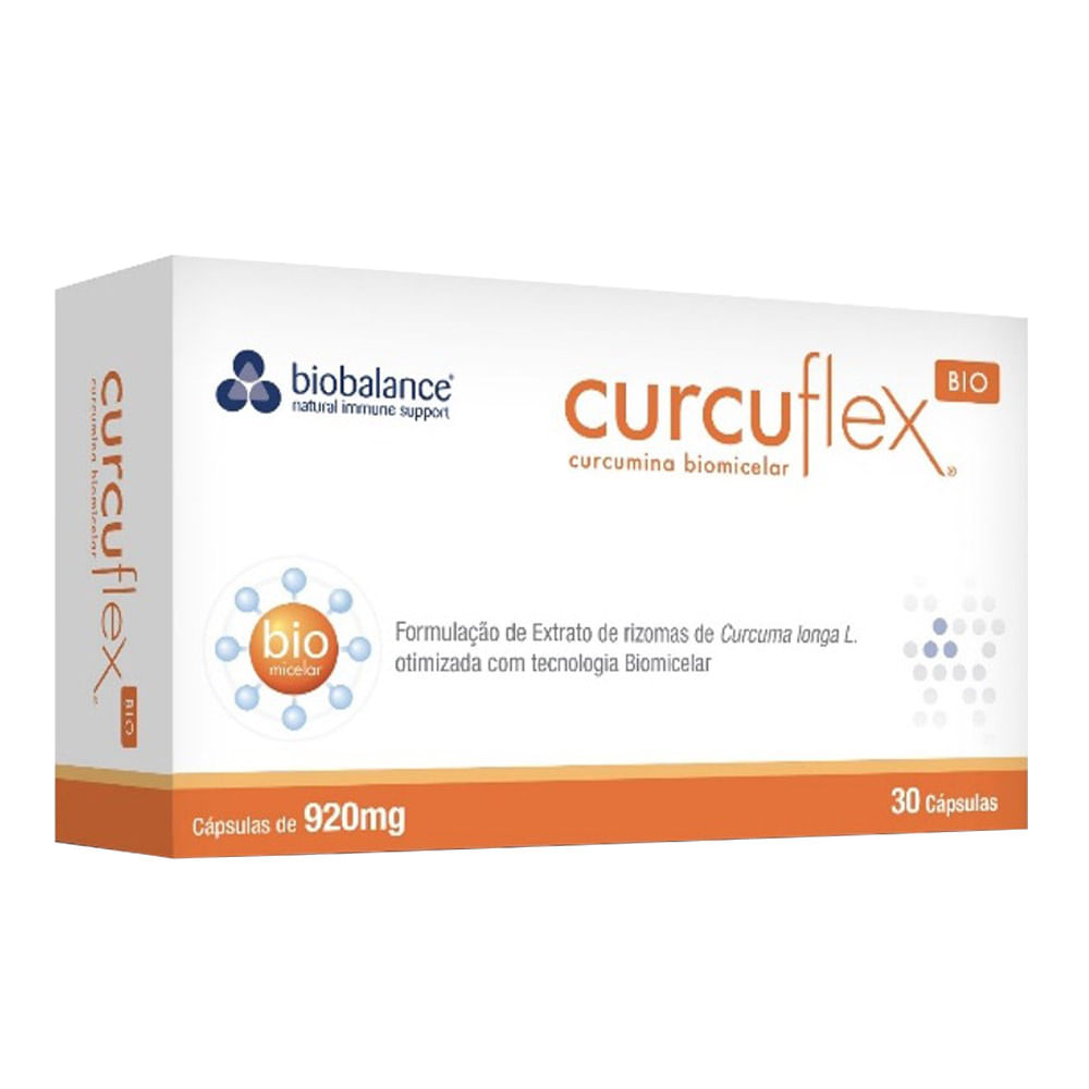 Suplemento Biobalance Curcuflex-Bio Curcumina 30 Cápsulas - Drogaria ...