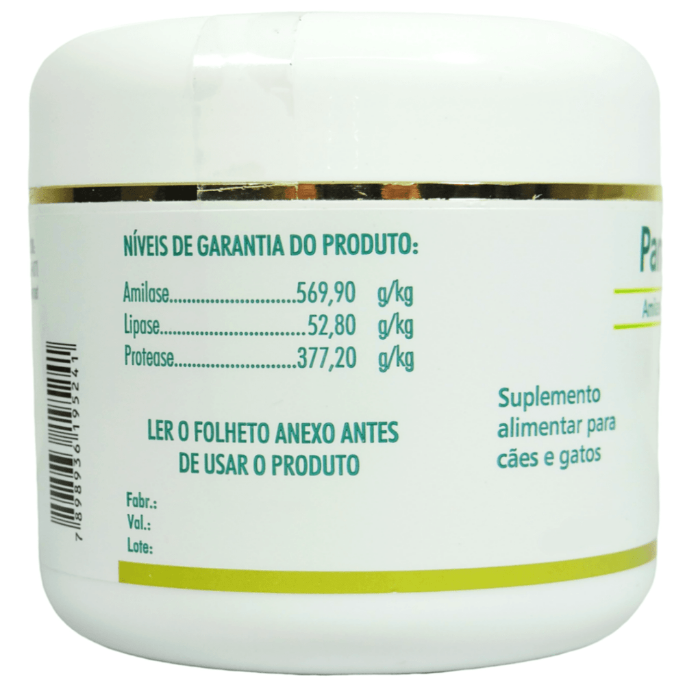 Pancrezyme 60 Cápsulas 500mg Para Cães e Gatos Inovet - Drogaria Sao Paulo
