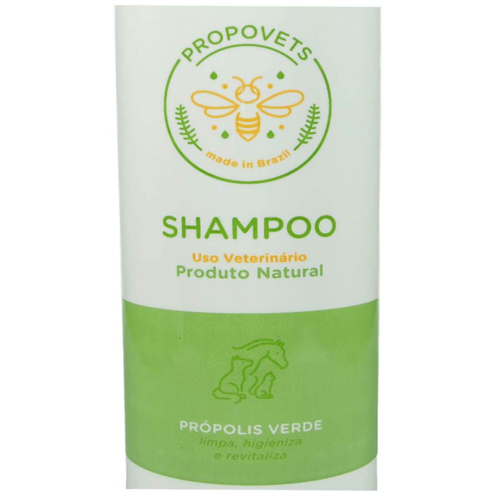 Shampoo Natural Propovets Própolis Verde Cães Gatos Equinos 500ml ...