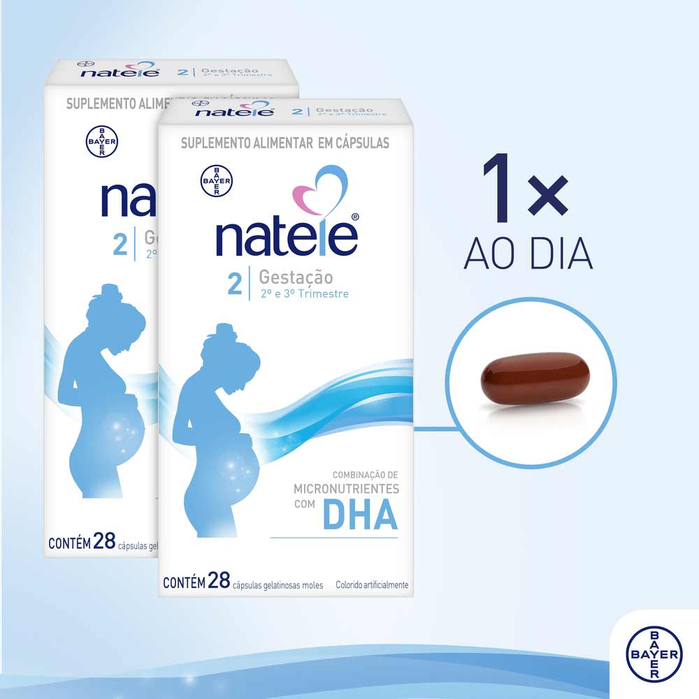 Suplemento Alimentar Natele Bayer 56 Capsulas - Drogaria Sao Paulo