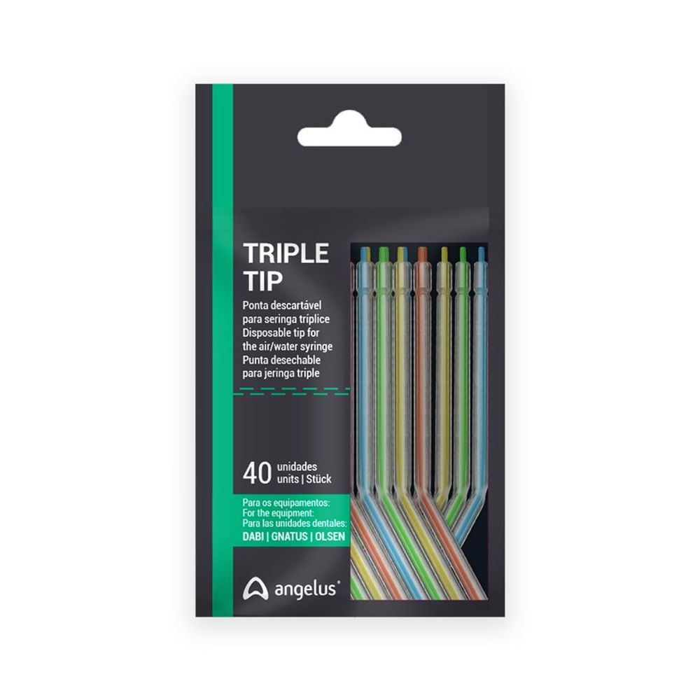 Triple Tips Com 40Un - Angelus - Drogaria Sao Paulo