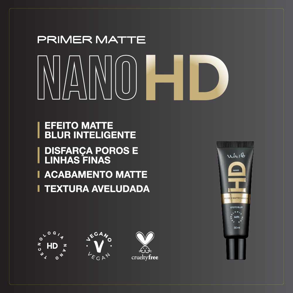 Primer Vult Matte Nano HD 30ml - Drogaria Sao Paulo