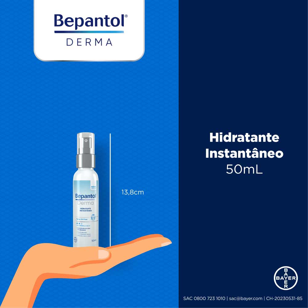 Bepantol Derma Spray Bayer 50ml - Drogaria Sao Paulo