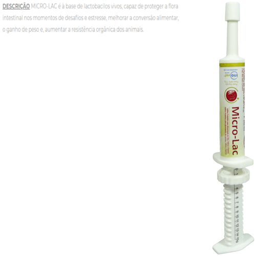 Micro - Lac Aditivo Probiótico Para Cães Gatos Equínos 15g Kit Com 4 ...