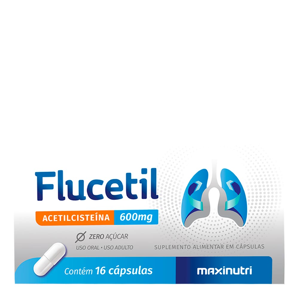 Flucetil Maxinutri 16 Cápsula - Drogaria Sao Paulo