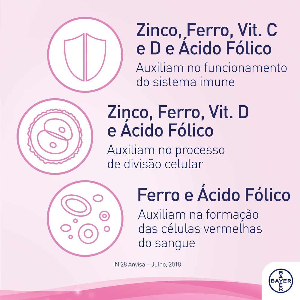 Suplemento Alimentar Natele Pré Concepção Bayer 28 Capsulas - Drogaria ...