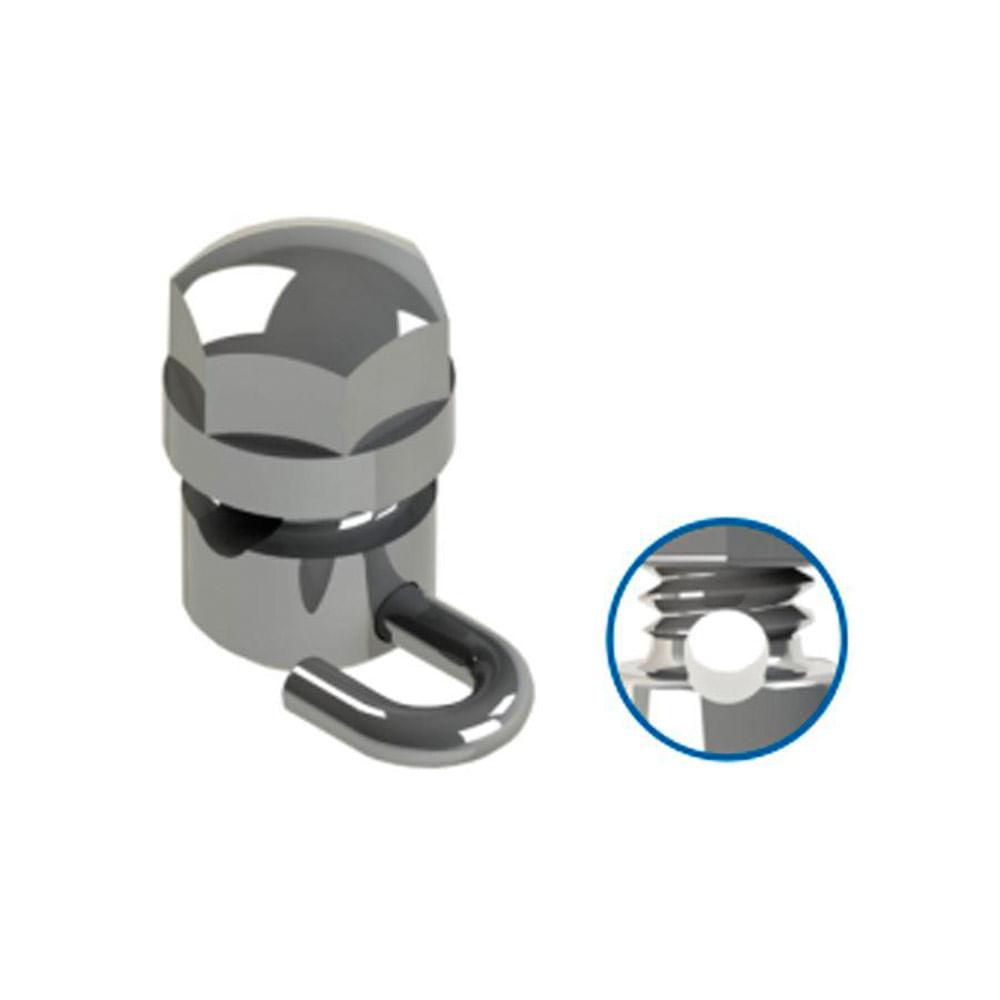 Gurin Ortodôntico Com Gancho e Slot Redondo Fechado - Morelli ...