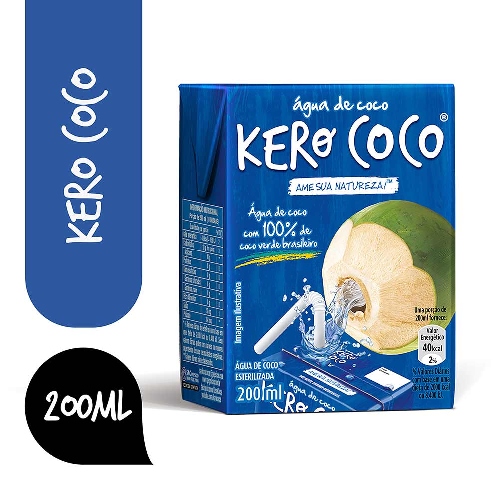 Água Coco Kero Coco 200ml - Drogaria Sao Paulo