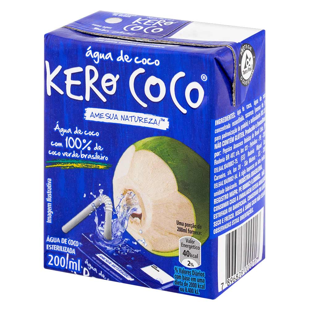 Água Coco Kero Coco 200ml - Drogaria Sao Paulo