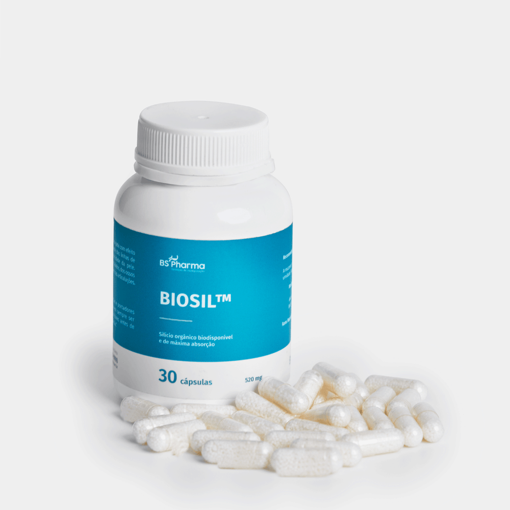 BioSil Silício Orgânico 520 mg 30 Cápsulas BS Pharma - Drogaria Sao Paulo
