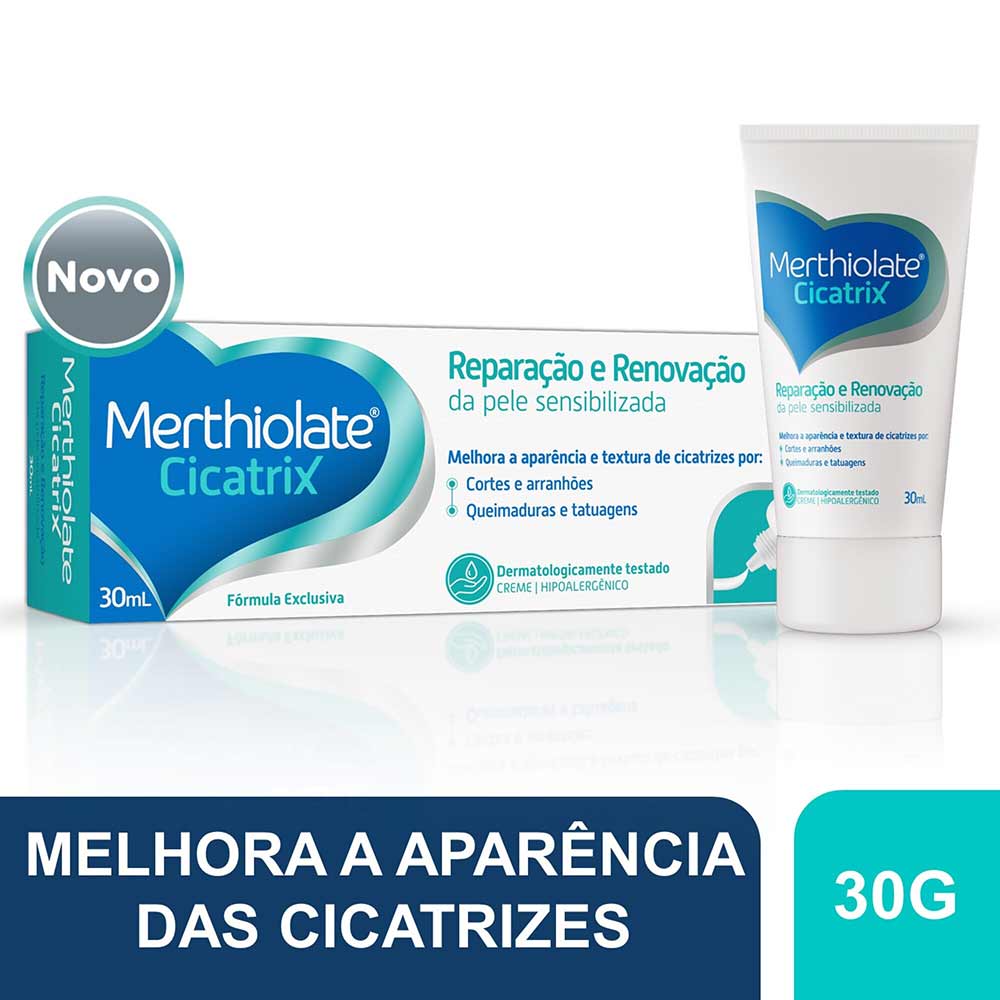 Merthiolate Cicatrix 30ml - Drogaria Sao Paulo