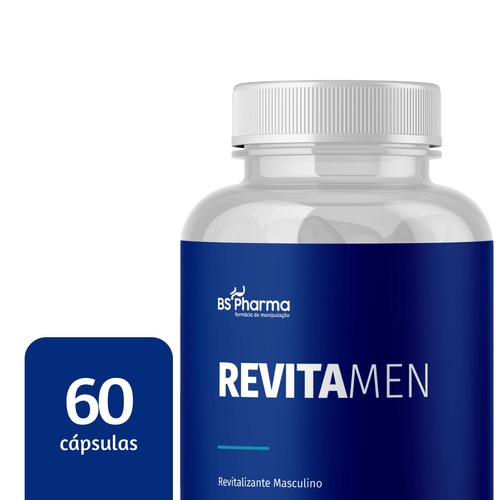 RevitaMen 60 Cápsulas BS Pharma - Drogaria Sao Paulo