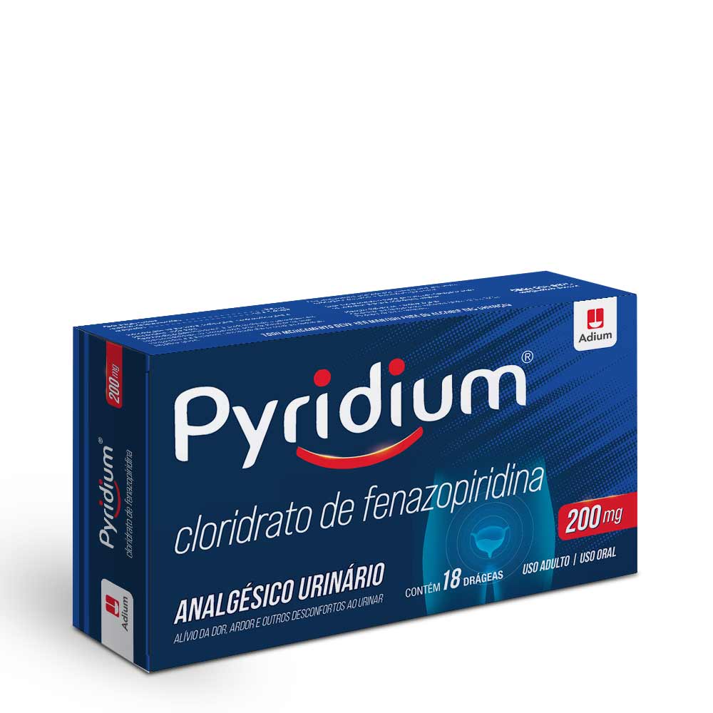 Pyridium 200mg Zodiac - 18 Drágeas - Drogaria Sao Paulo