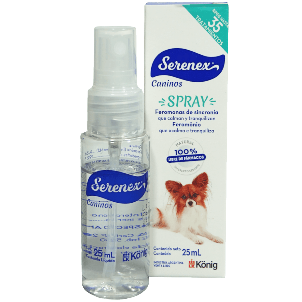 Serenex Spray 25ml Para Cães Kit Com 3 unidades - Drogaria Sao Paulo