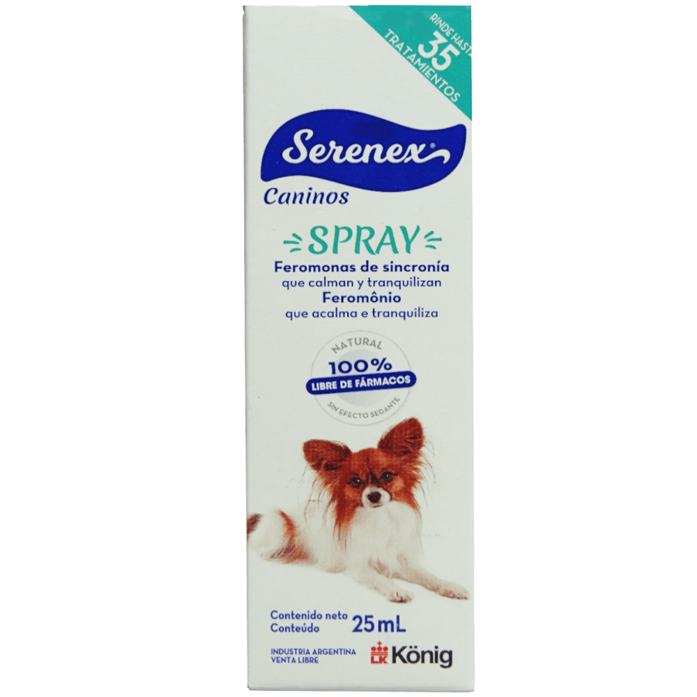 Serenex Spray 25ml Para Cães Kit Com 3 unidades - Drogaria Sao Paulo