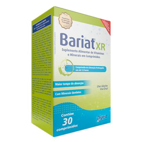 Suplemento Alimentar Bariat Xr 30 Comprimidos De Liberação Prolongada ...