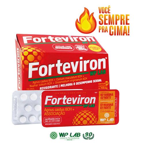 Forteviron 250mg WP Lab 60 Comprimidos - Drogaria Sao Paulo