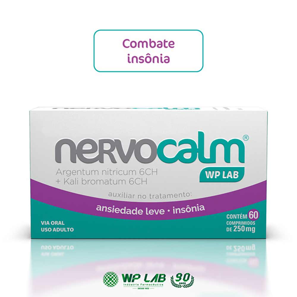 Nervocalm 250mg WP Lab 60 Comprimidos - Drogaria Sao Paulo